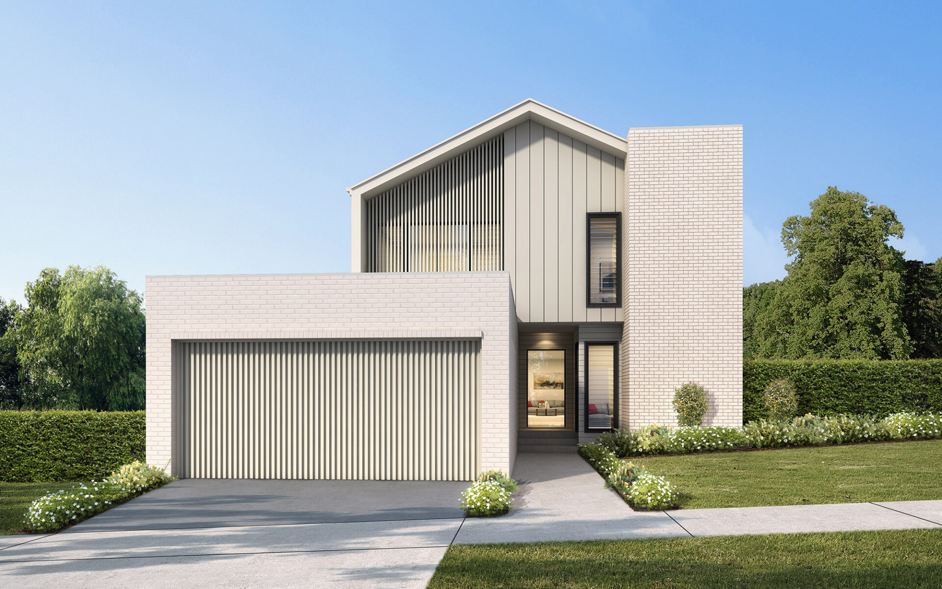 Home Facade 3D Rendering Service - supercheap3D